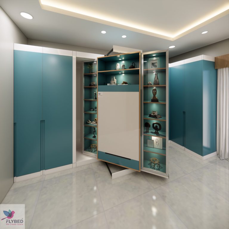 Rotating Bed | Swivelo Wall Bed with Dining Table